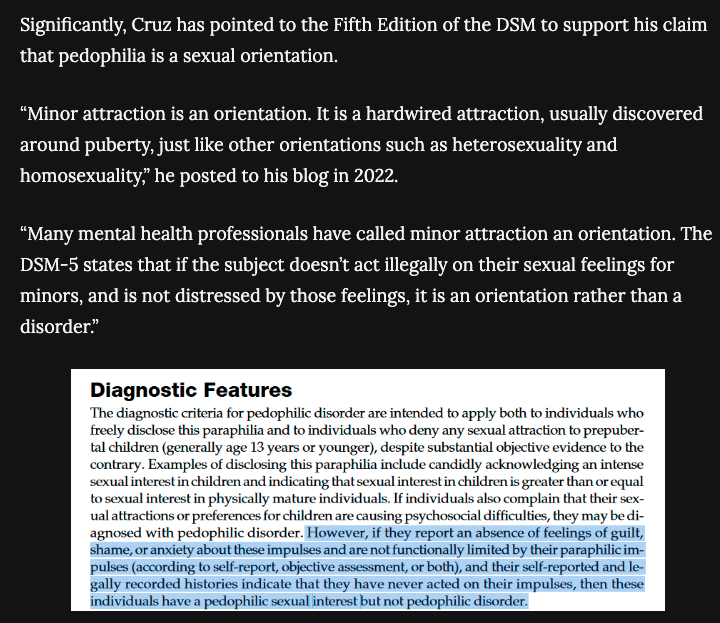 Re: Reduxx, The DSM, Orientation or Interest - A MAP in Love